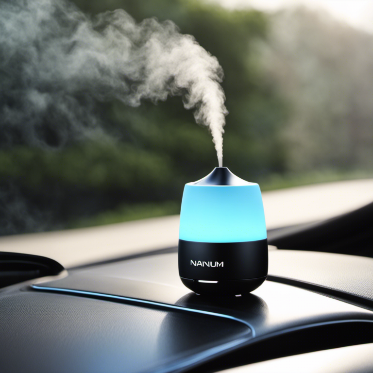 How To Work The 2Nd Generation Nanum Mini Aromatherapy Car Humidifier ...